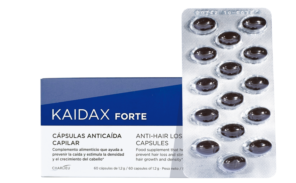 Kaidax forte cápsulas anticaida 60 caps. | Topicrem